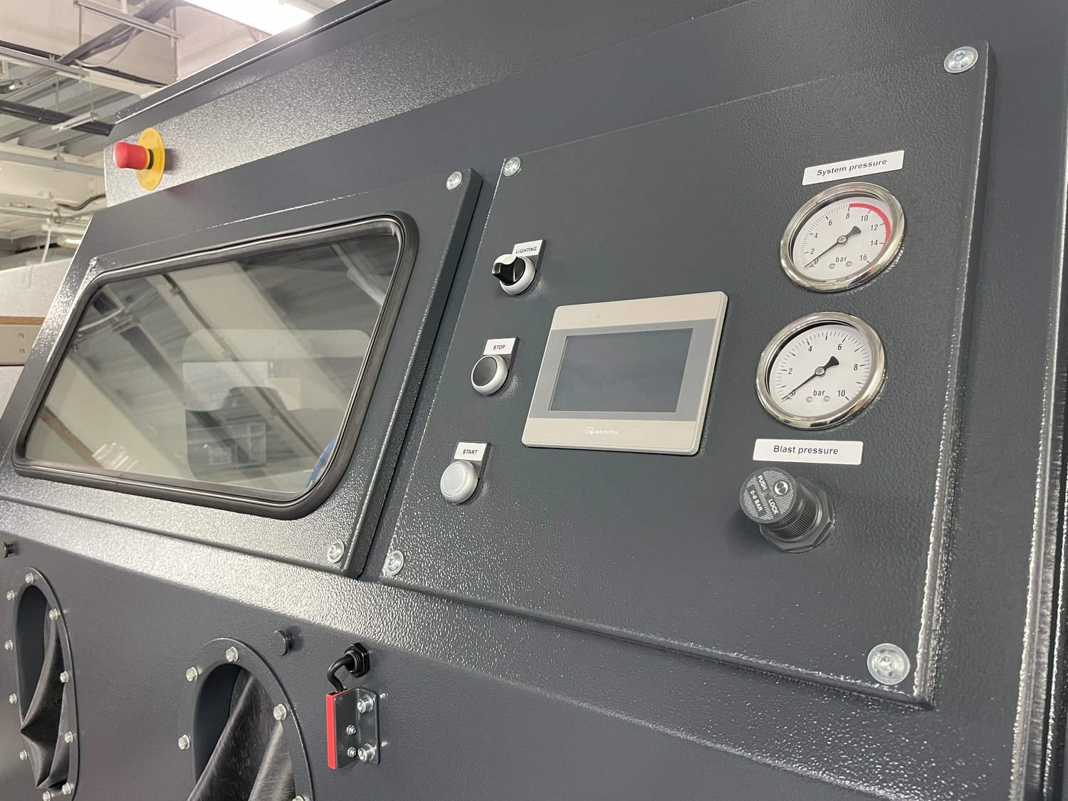 AME-3D Announces Acquisition of a New Automatic Shot Blasting Machine