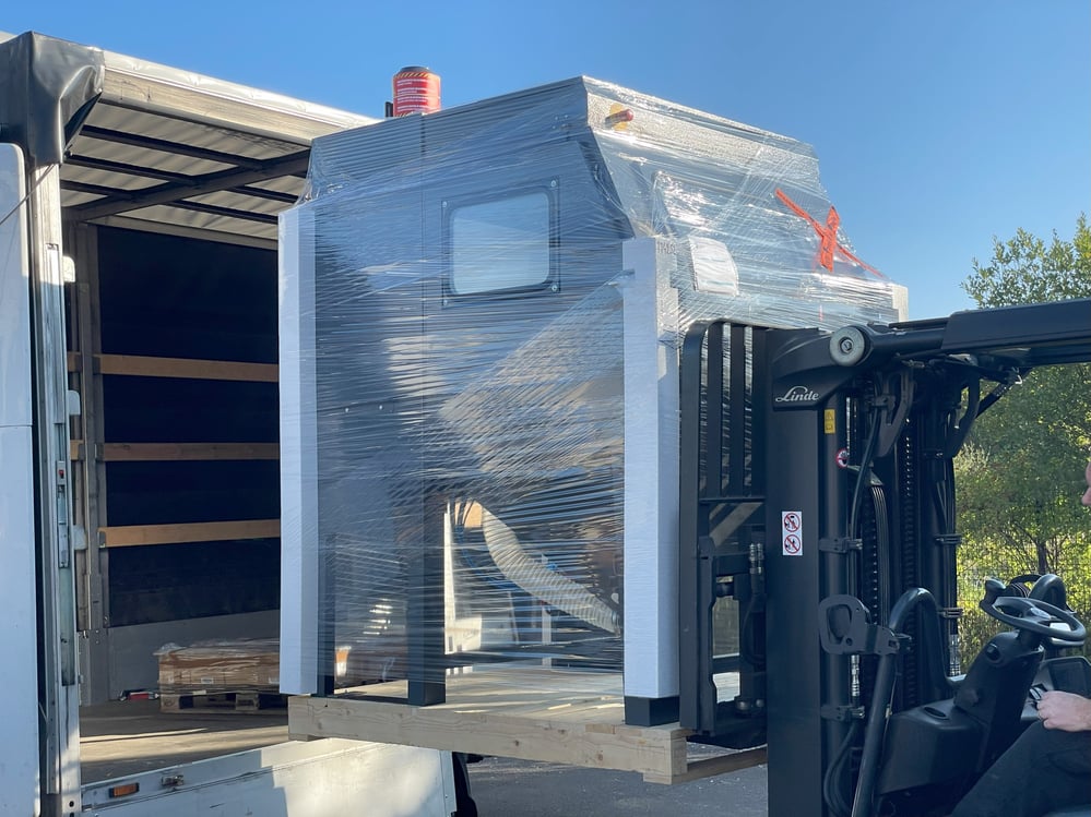 AME-3D Announces Acquisition of a New Automatic Shot Blasting Machine